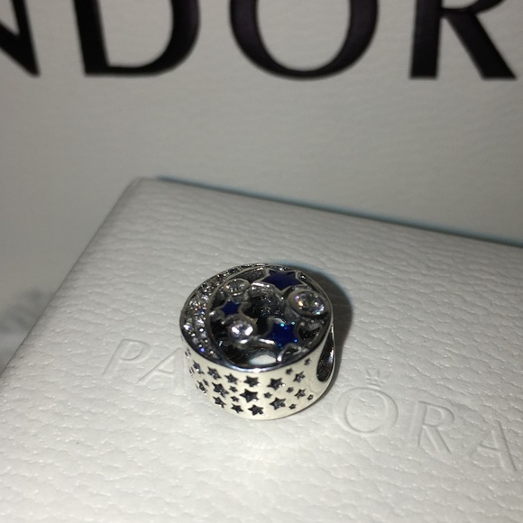 Pandora | Jewelry | Pandora Vintage Night Sky Charm | Poshmark